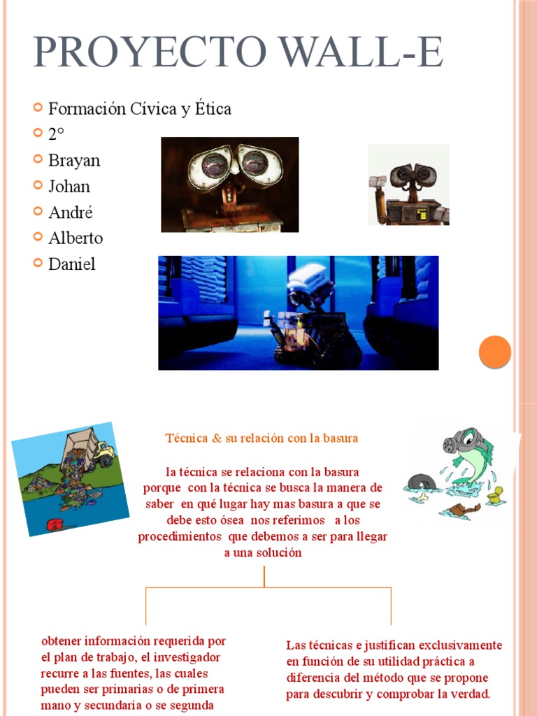 Proyecto Wall-E | PDF | Residuos | Teoría