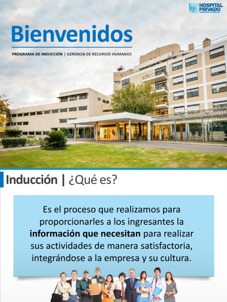 Induccion General HP | PDF | Hospital | Gestión de recursos humanos