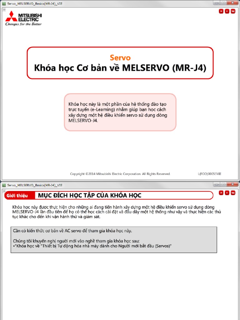 4-MELSERVO Basics MR-J4 Fod Vie PDF | PDF