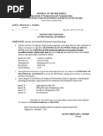 Verified Application Form 1 LTFRB | PDF | Justice | Crime & Violence