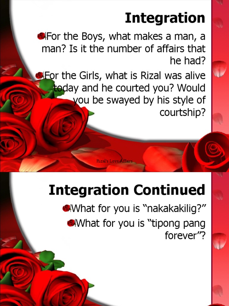 Love Life Ni Rizal | PDF | Philippines