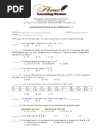 2nd Periodic Test Math 3 | PDF