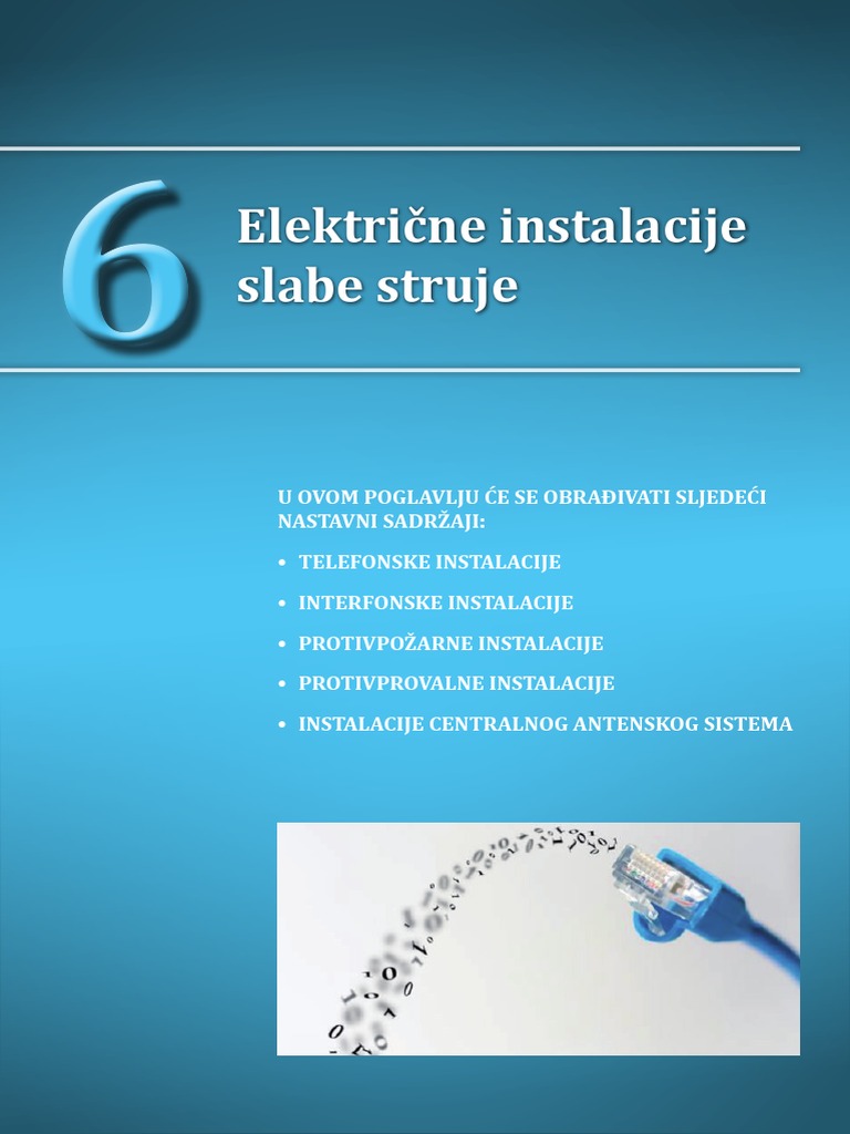 Električne Instalacije 6 - PDF | PDF