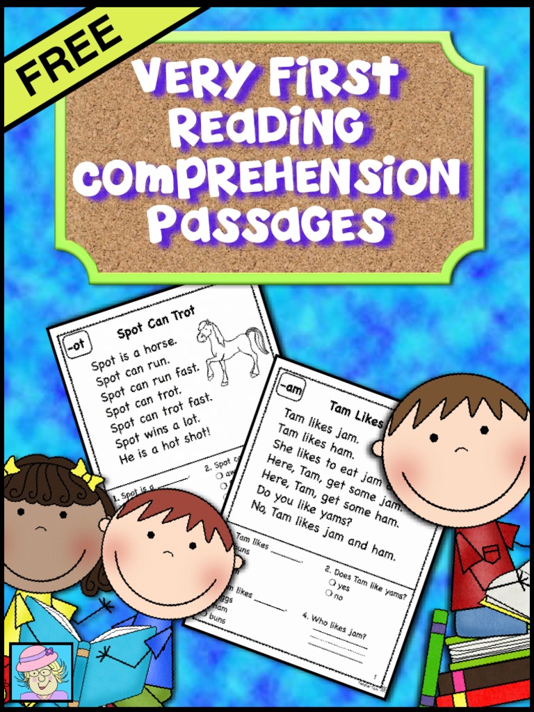 Very First Reading Comprehension Passages: FR EE | PDF