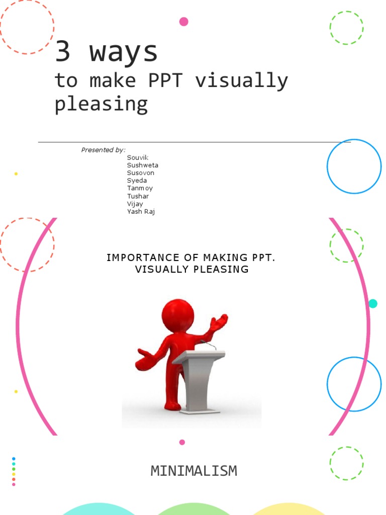 3 Ways To Make PPT Visually More Pleasing | PDF