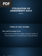 PATM Interpreting Scores | PDF | Percentile | Sampling (Statistics)