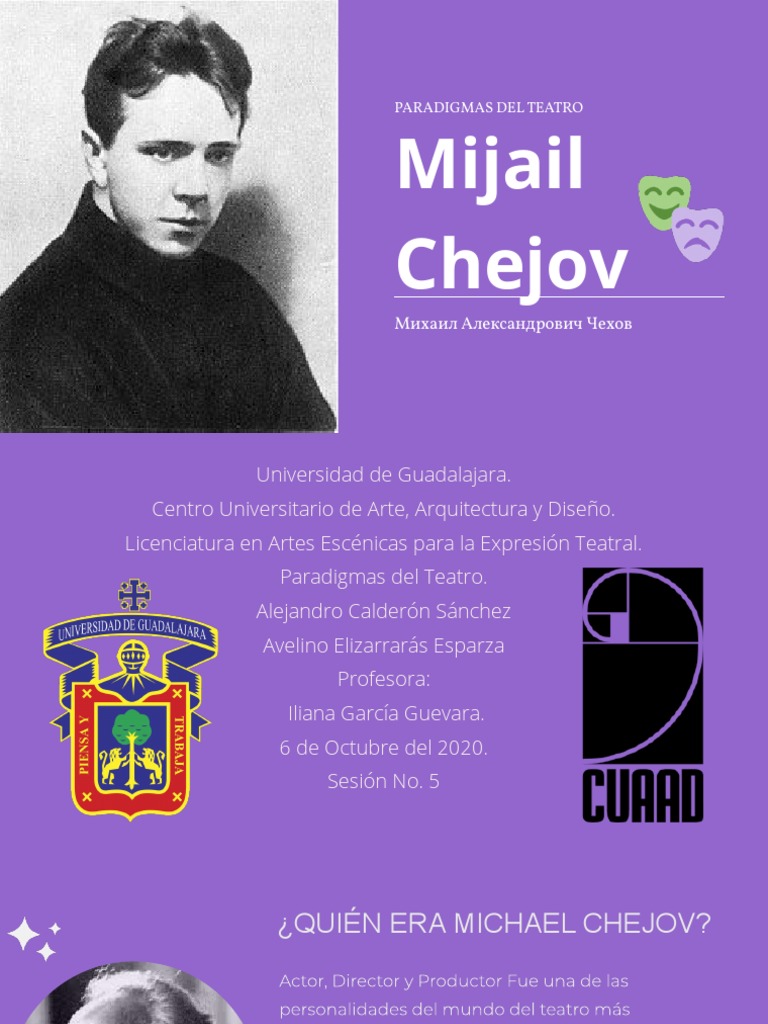 Técnica de Actuación de Michael Chejov | PDF | Teatro | Entretenimiento ...