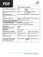 Pest Control Documentation Templates | PDF