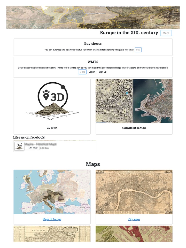 Mapire - The Historical Map Portal | PDF