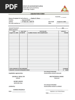 Cash Advance Liquidation Form | PDF