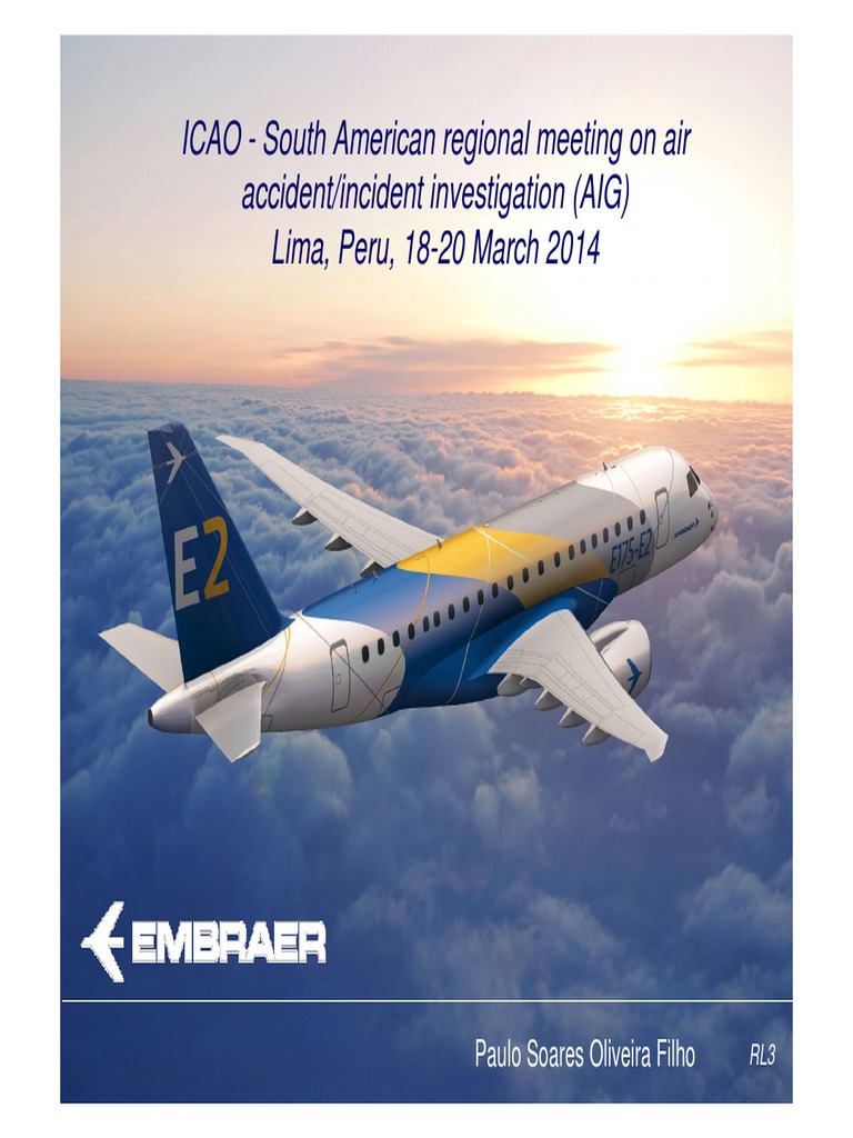 Embraer Presentation | PDF | Flight Recorder | Aeronautics