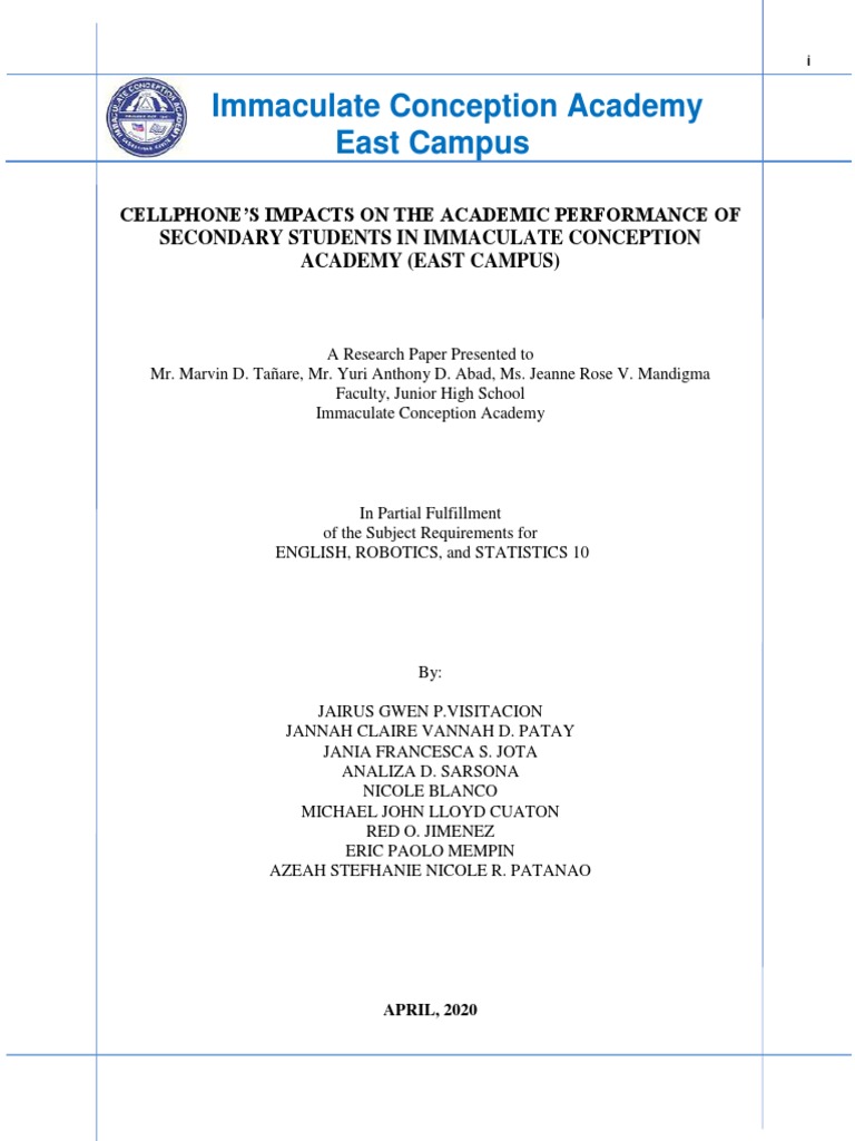 Final Research Paper Group 4 PDF | PDF | Mobile Phones | Diagnostic And ...