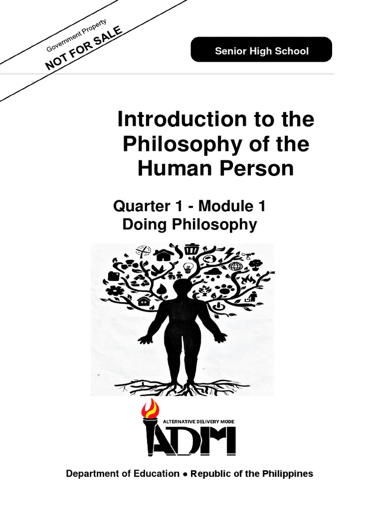 Introduction To The Philosophy of The Human Person: Quarter 1 - Module 1 Doing Philosophy | PDF ...