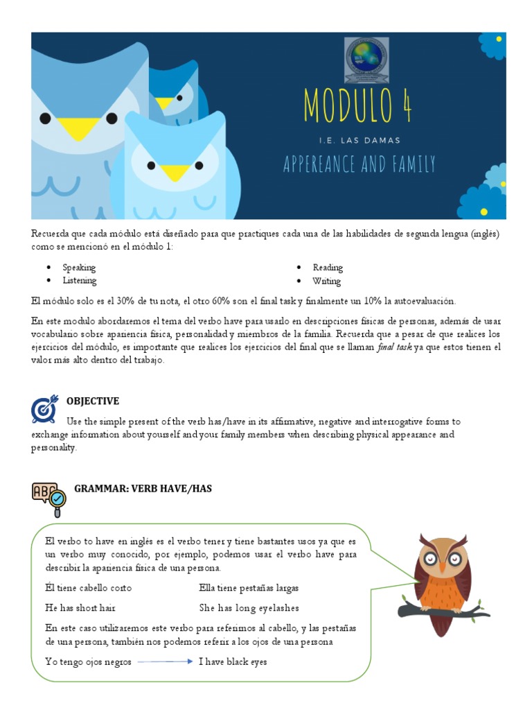 Modulo 4 Sexto | PDF | Gramática | Los símbolos