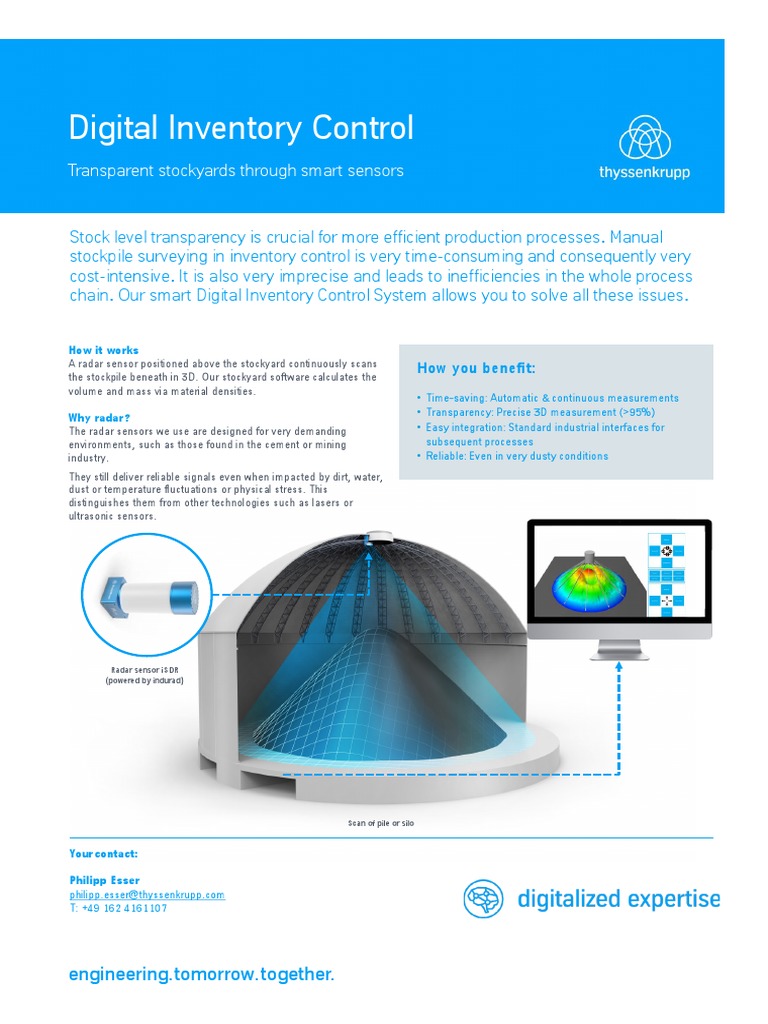 Digital Inventory Control: Transparent Stockyards Through Smart Sensors ...