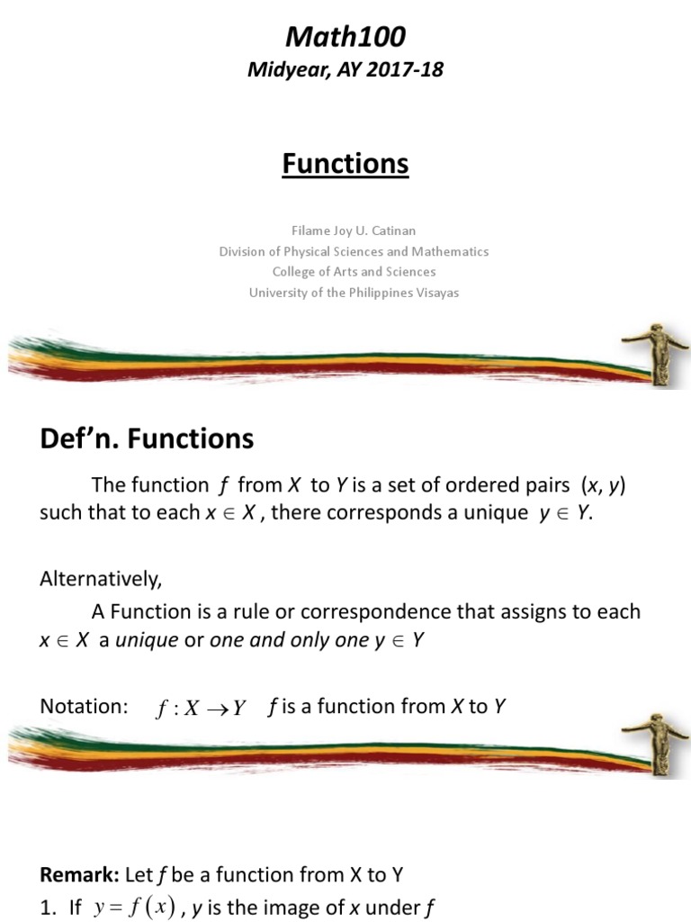 Lec2 Functions | PDF | Asymptote | Function (Mathematics)