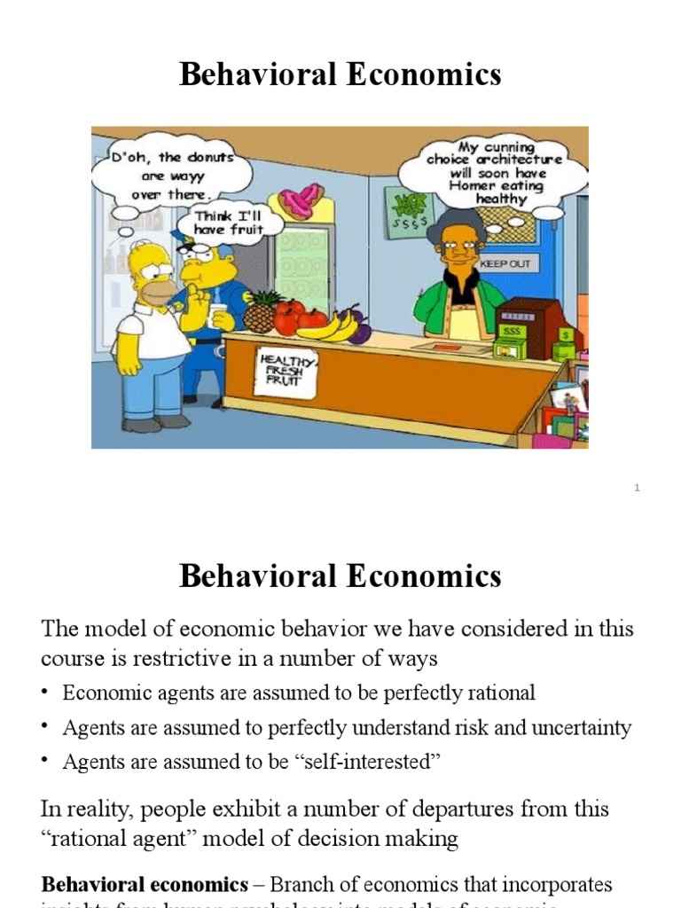 Behavioral Economicsfinal | PDF | Behavioral Economics | Economics