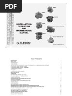 Elecon Gear Box O&M Manual | PDF | Bearing (Mechanical) | Gear