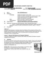 Grade 10 Drafting Diagnostic Test | PDF | Technical Drawing | Drawing