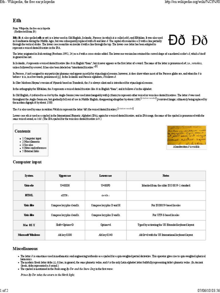 From Wikipedia, The Free Encyclopedia | PDF | Orthography | Human ...