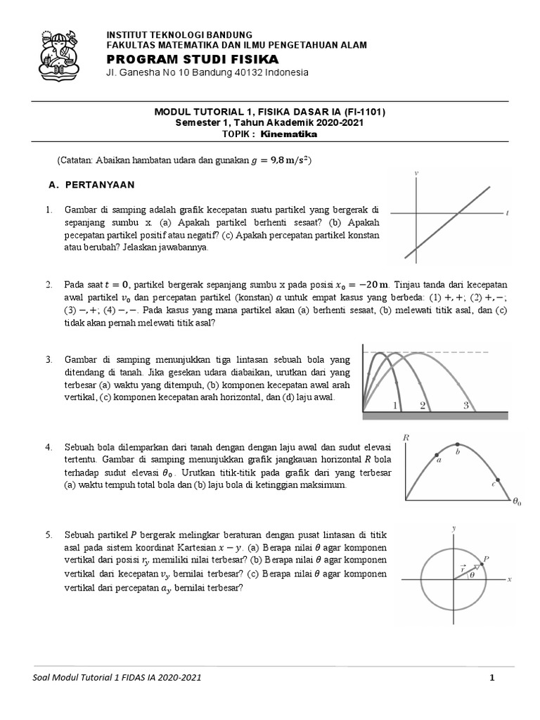 Soal Modul Tutorial 1 FIDAS IA 2020-2021 | PDF | Metode & Bahan Ajar