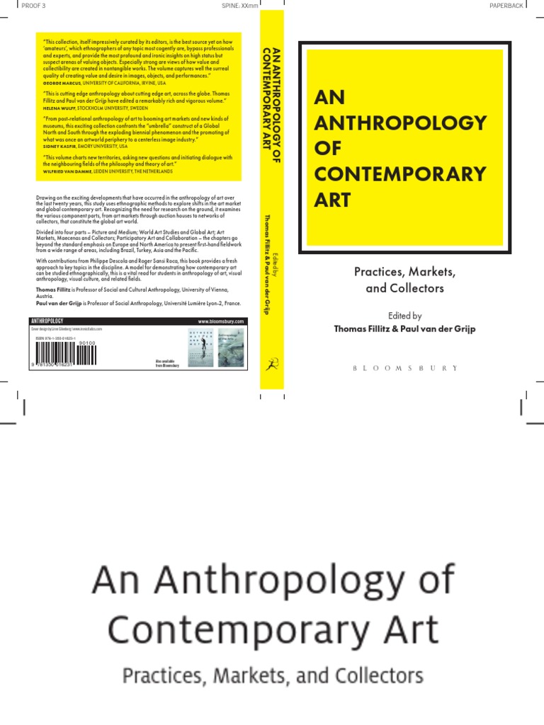 AN Anthropology OF Contemporary ART: Practices, Markets, and Collectors ...