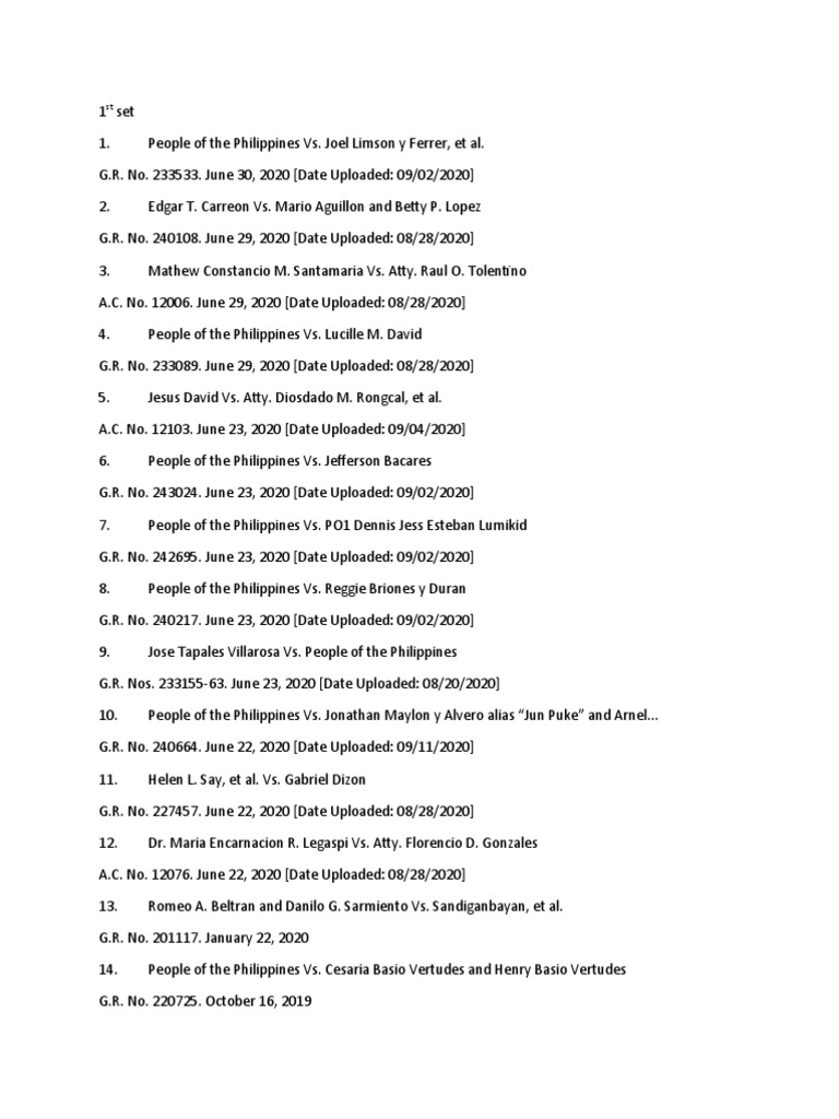 BarOps Cases | PDF | Commission On Elections (Philippines) | Government ...