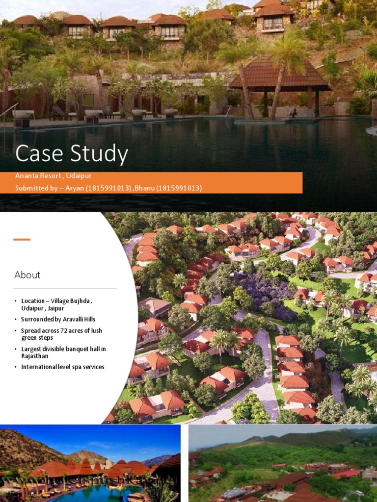 Ananta Resort Udaipur Case Study | PDF