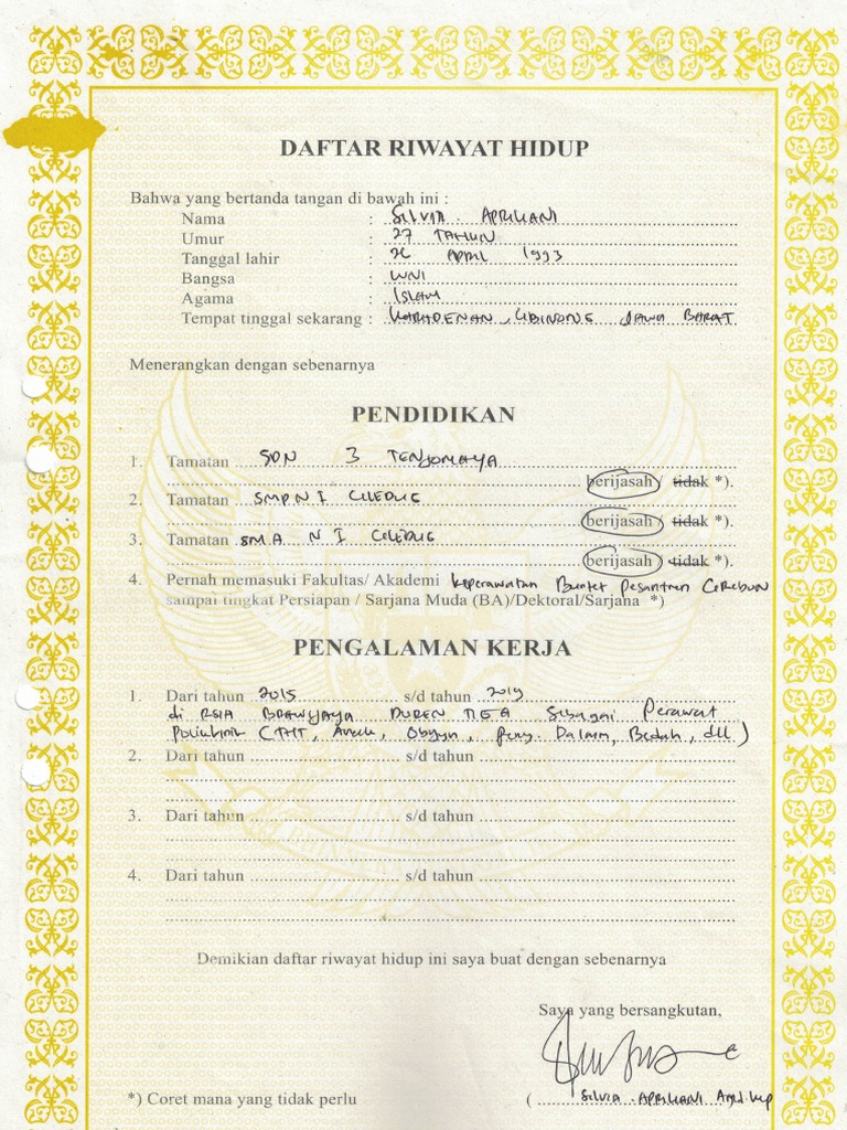 Data Kepegawaian | PDF