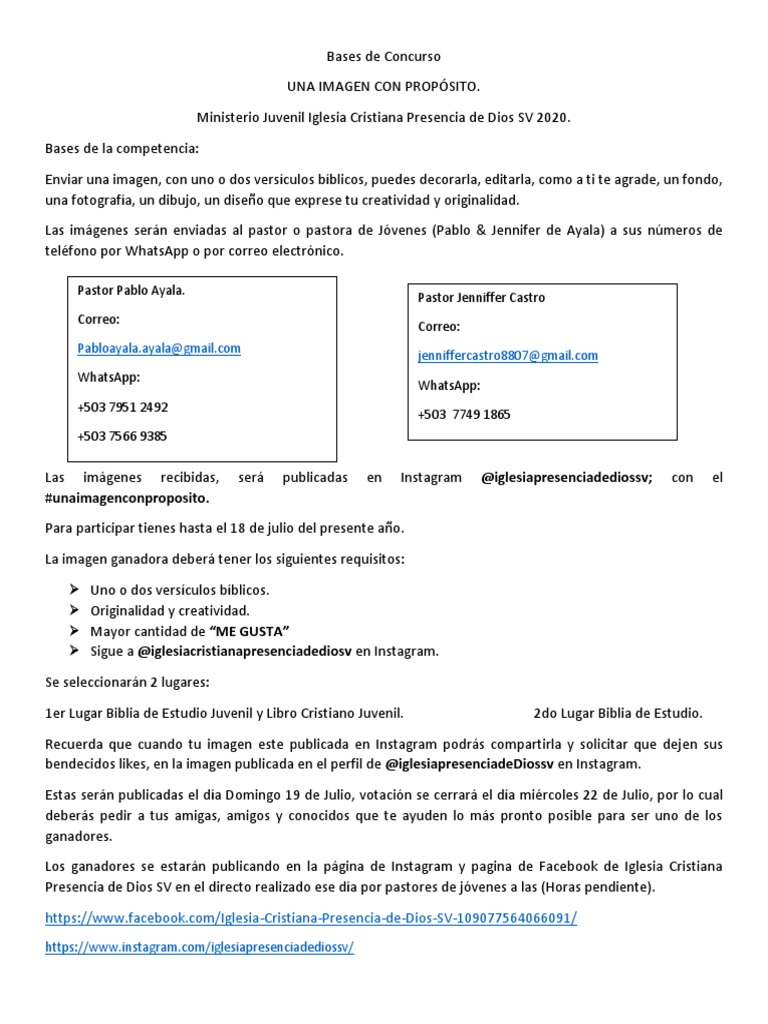 Concurso PDF | PDF