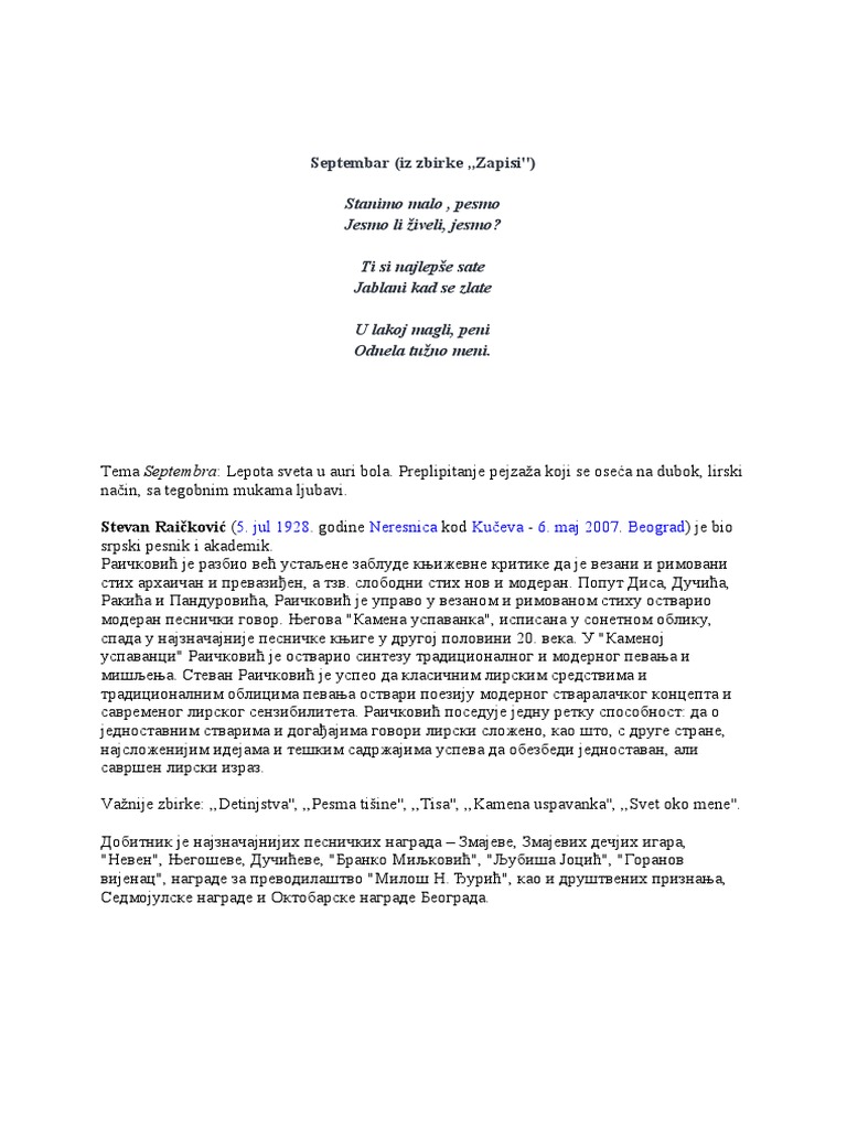 Raickovic | PDF