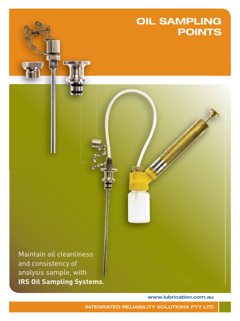 Oil Sampling Points: Maintain Oil Cleanliness and Consistency of ...