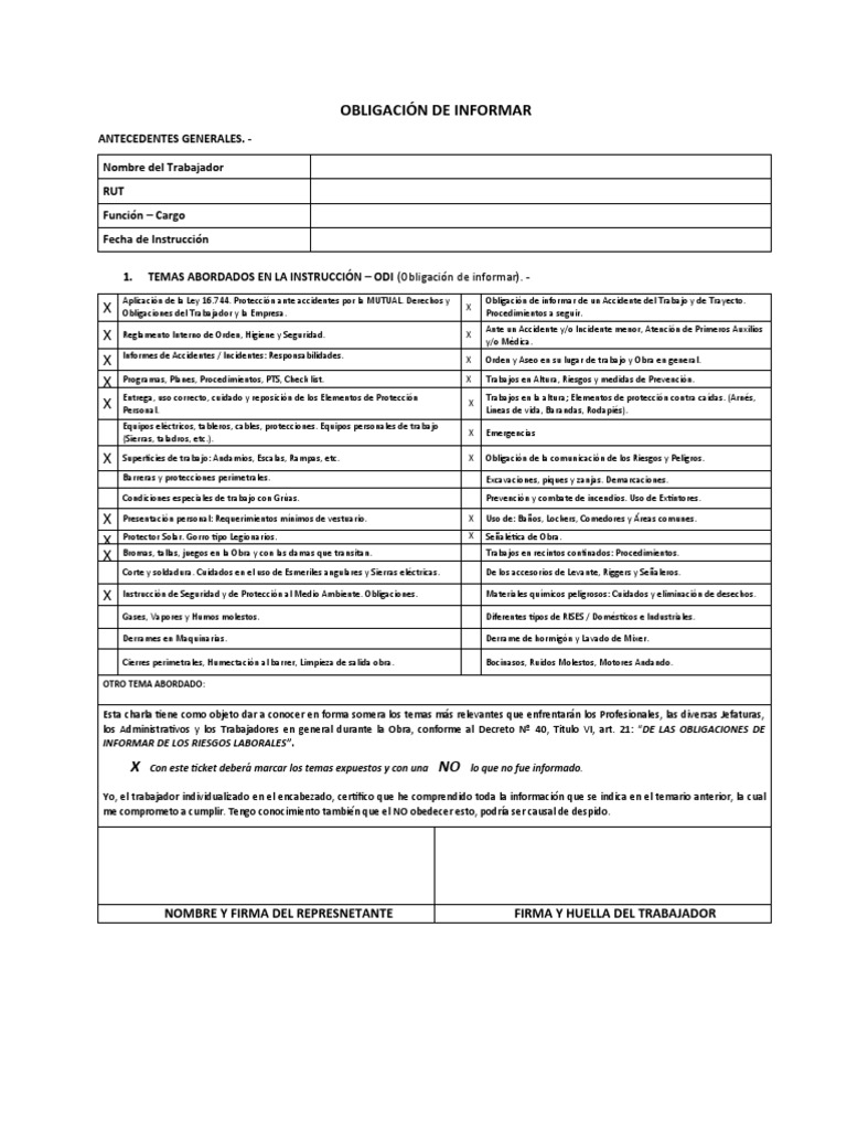 ODI Basica Jornal | PDF | Salud y bienestar | Medicina
