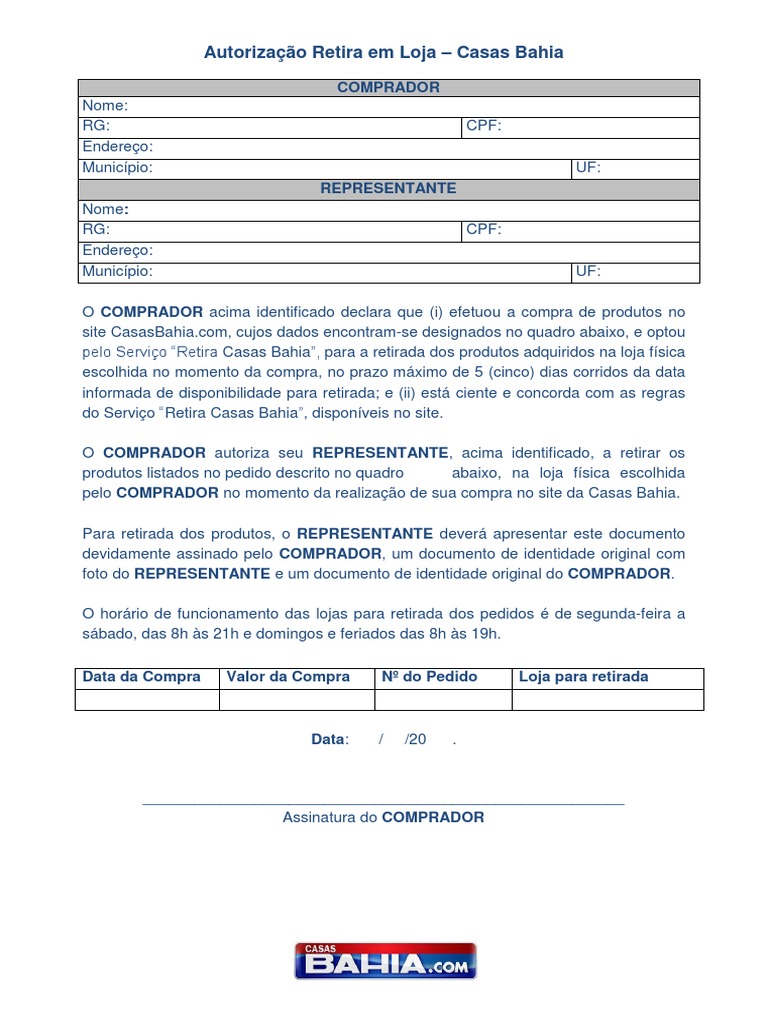 Termo De Autorizacao Pdf Pdf