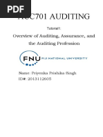 Project Report On Audit Program | PDF | Financial Audit | Internal Control