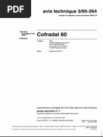 Planchers Cofrastra 40 : Caractéristiques Techniques | PDF | Béton ...