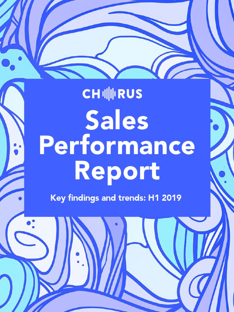 Sales Performance: Key Findings and Trends: H1 2019 | PDF | Sales ...