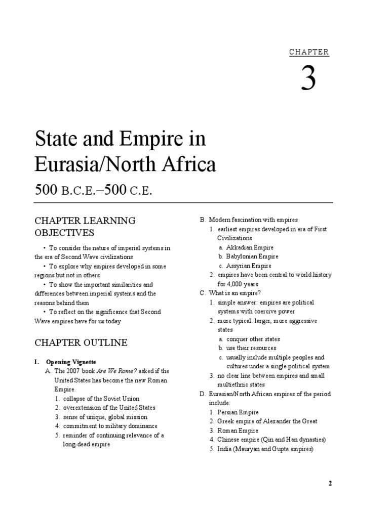 Empires of Eurasia/North Africa | PDF | Empire | Ancient Greece