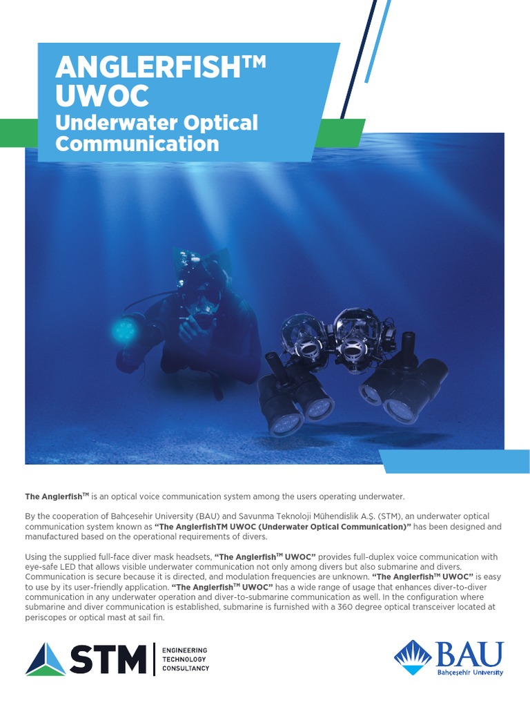 STM Underwater-Optical-Communication-System PDF | PDF | Underwater ...