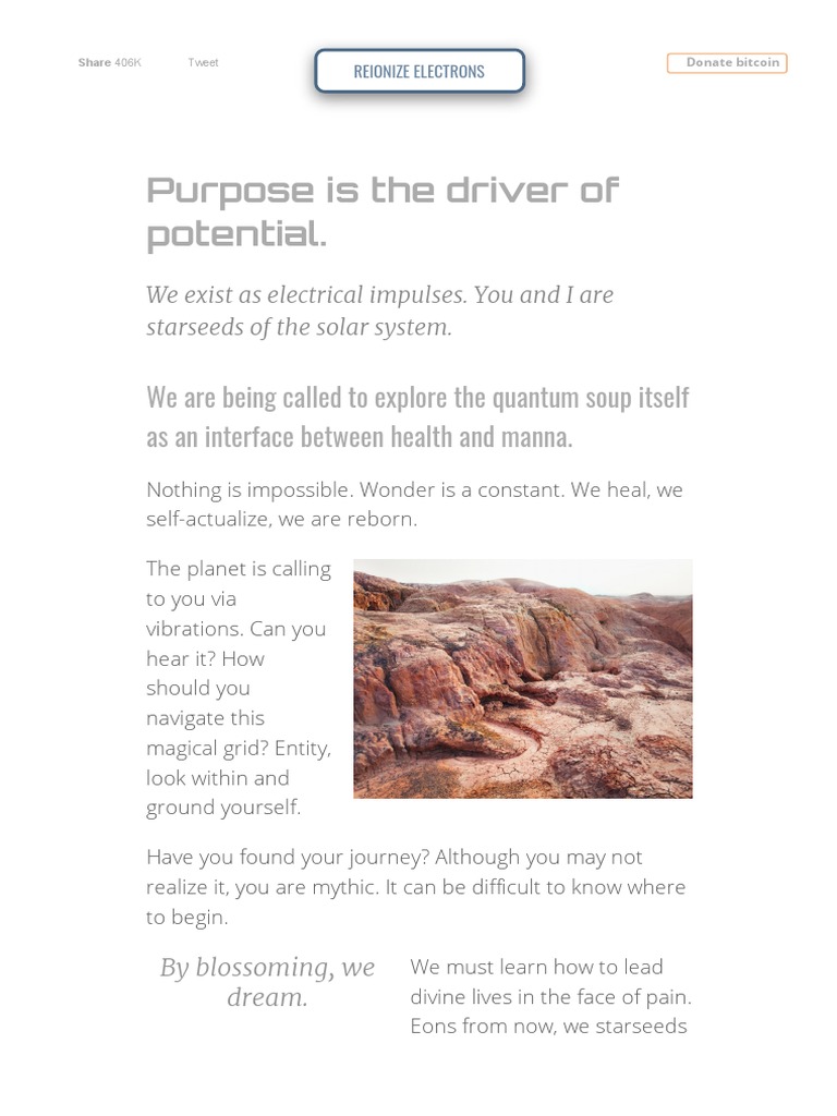 Reconnecting with the Quantum Soup: An Exploration of Health, Potential ...