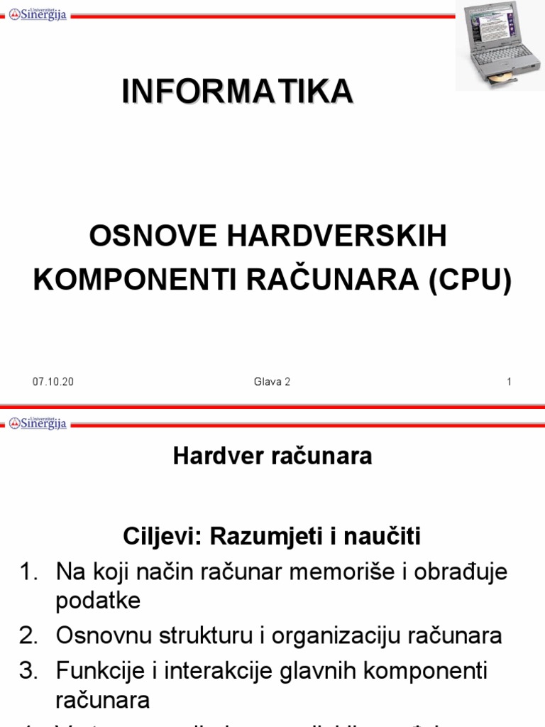 PI Lekcija 02-Hardver | PDF