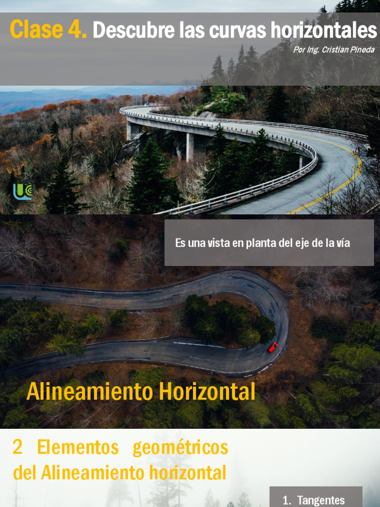 Descubre Las Curvas Horizontales | PDF | Curva | Formas geométricas