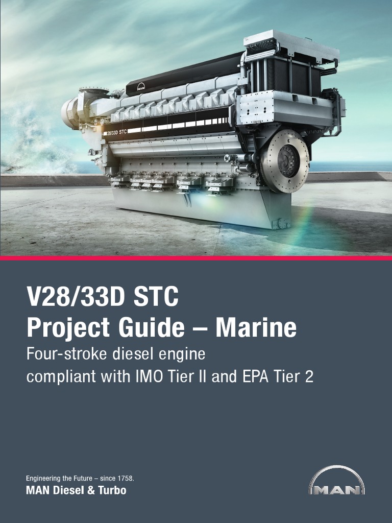 V28-33D STC IMO Tier II EPA Tier 2 - Marine | PDF | Turbocharger | Piston