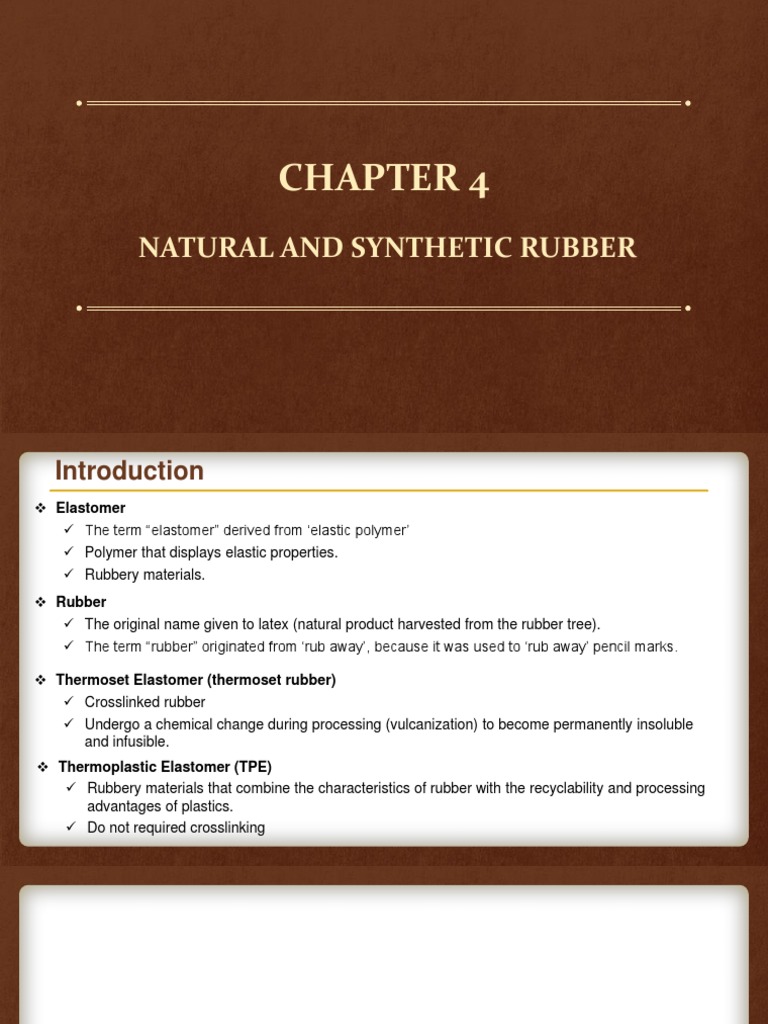 K01587 - 20200217124343 - Chapter 4 - Natural and Synthetic Rubber ...