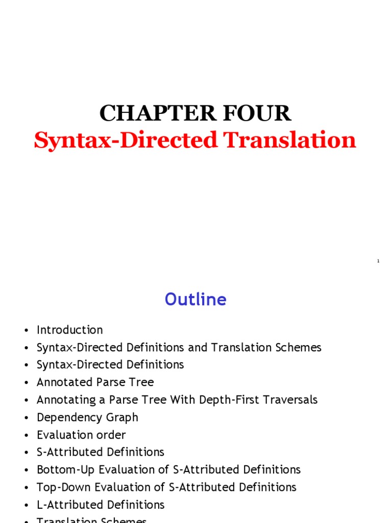 Compiler Design Chapter-4 | PDF | Parsing | Theoretical Computer Science