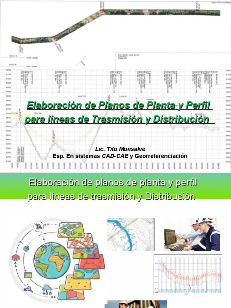 Planos de Planta y Perfil Modulo I | PDF | Geodesia | Datos geográficos e información