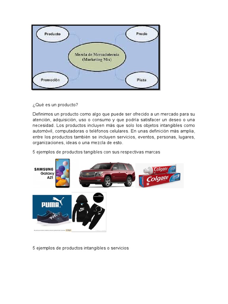 Qué Es Un Producto | PDF | Producto (Negocio) | Mercado (economía)