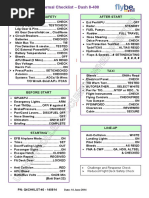 Boeing 777 Checklist | PDF | Takeoff | Cockpit