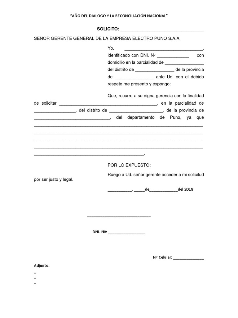 Formato de Solicitud Sfv-Rer | PDF