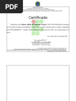 Certificado - Unip Conclusao de Curso | PDF